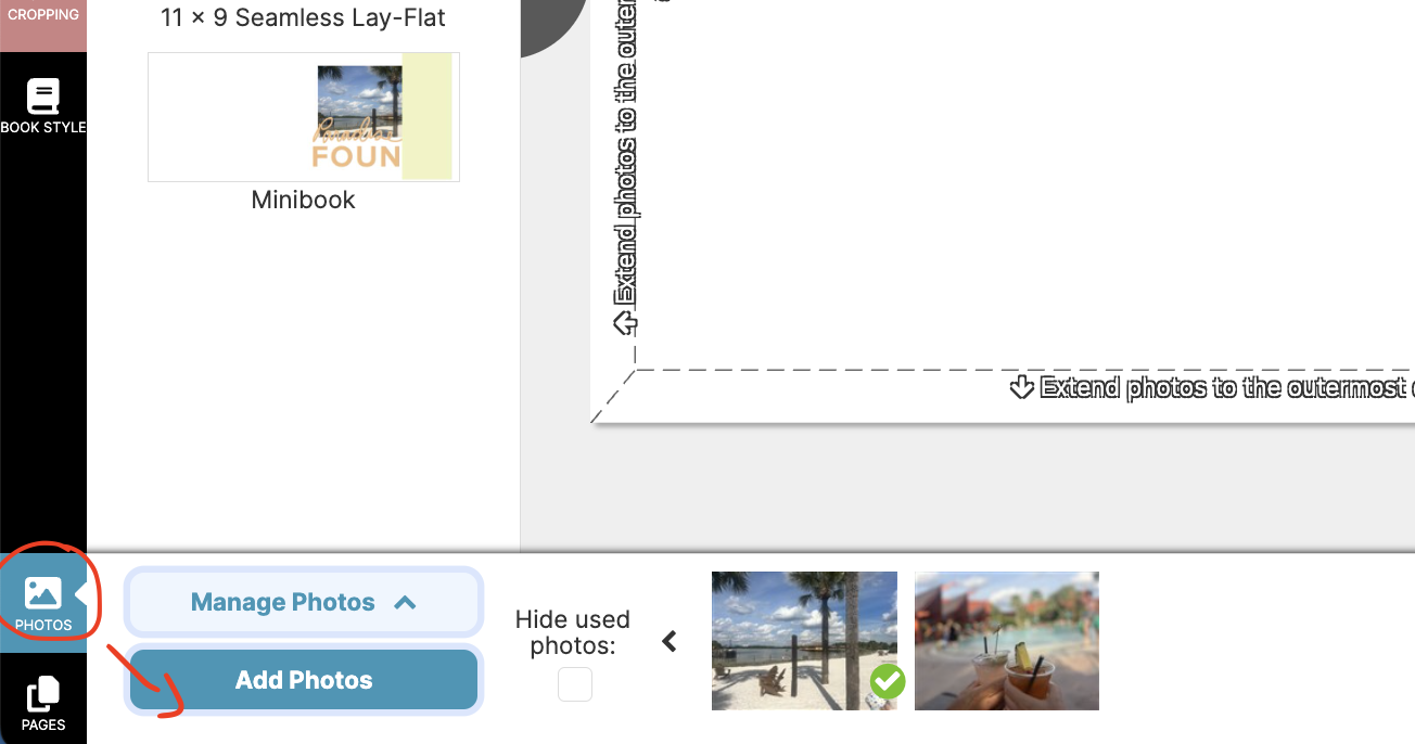 How to Add Photos to your project (or photo book) – Picaboo Customer Support